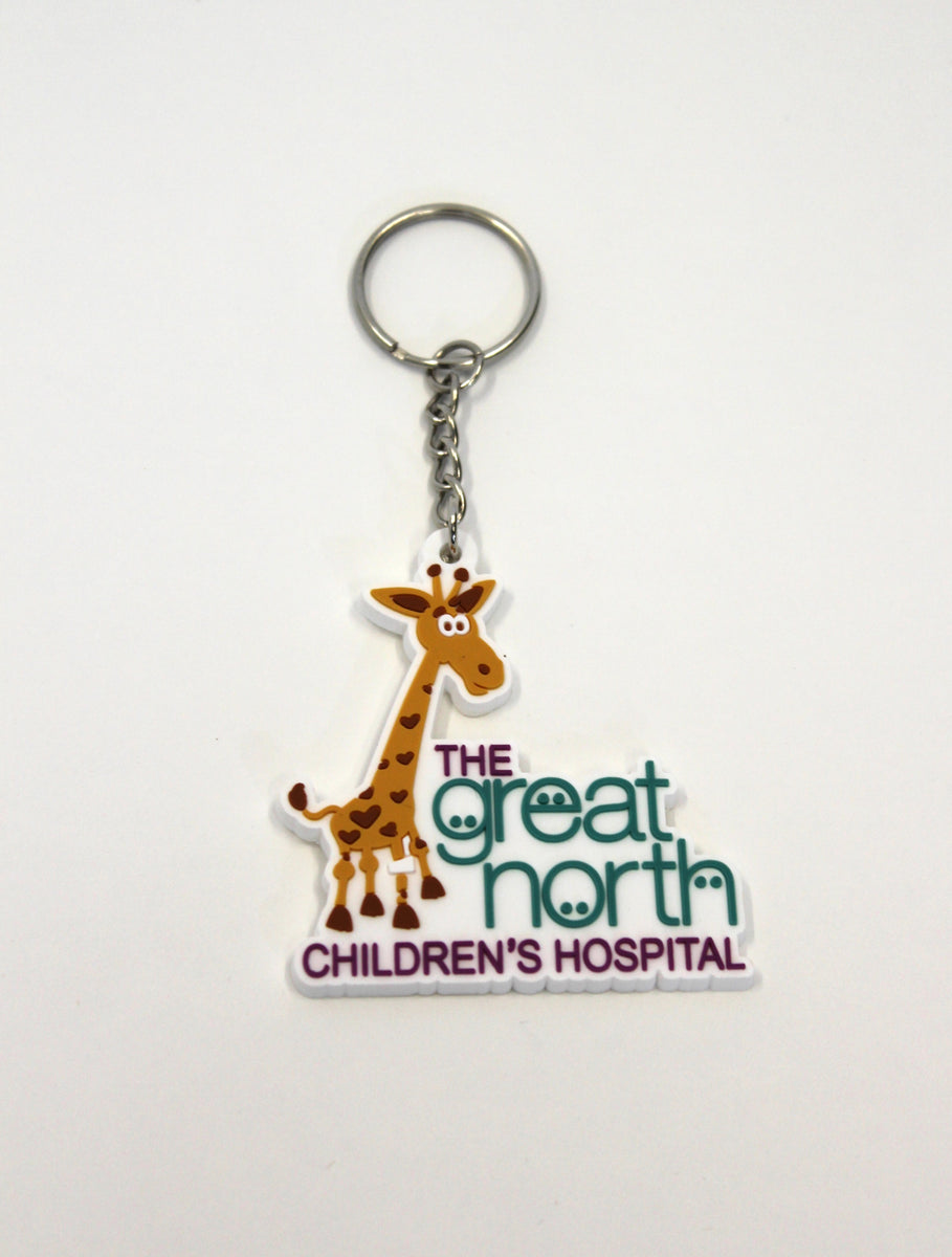 GNCH Rubber key ring – Newcastle Hospitals Charity